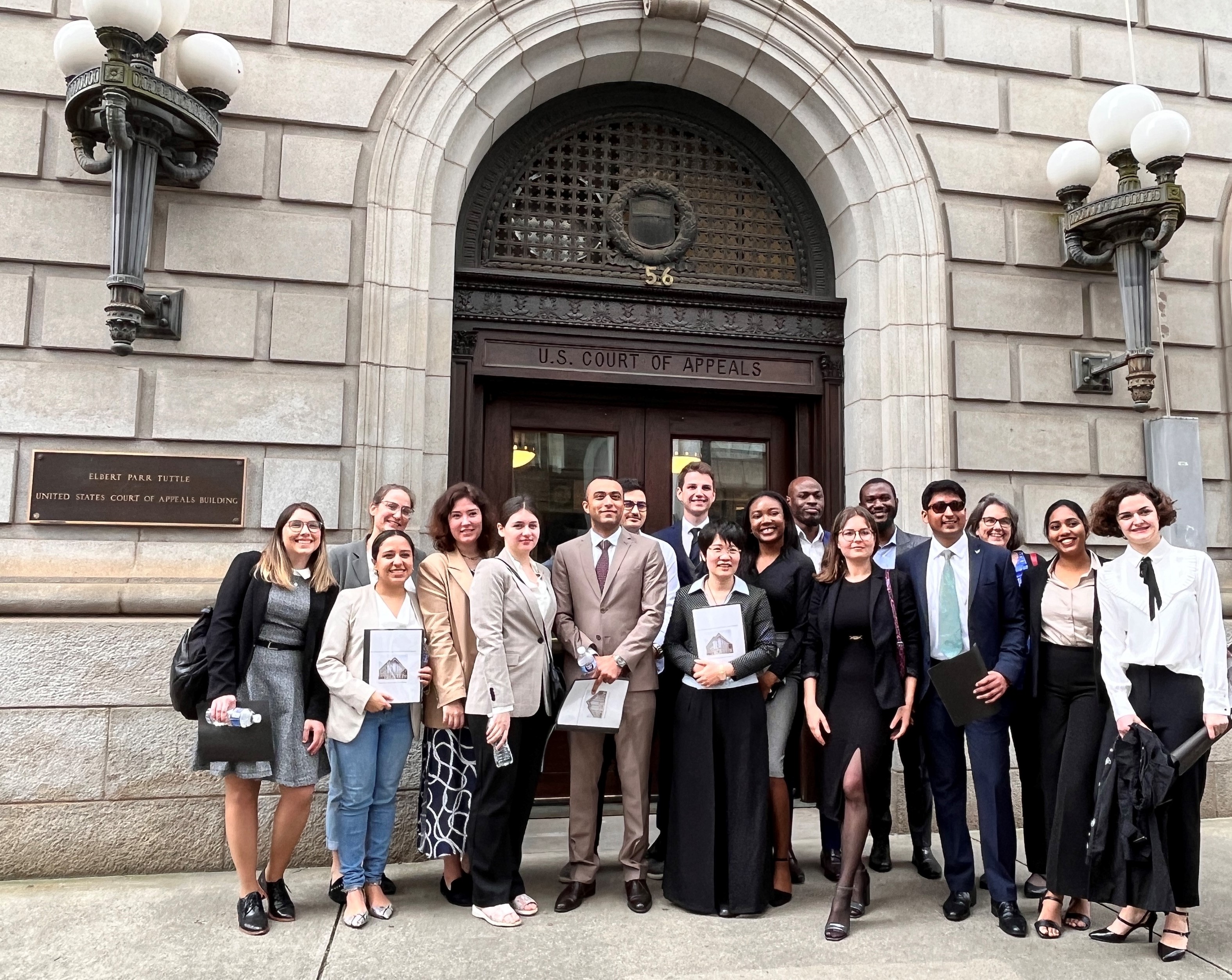 Georgia Law LL.M. students visit U.S. Court of Appeals for 11th Circuit ...