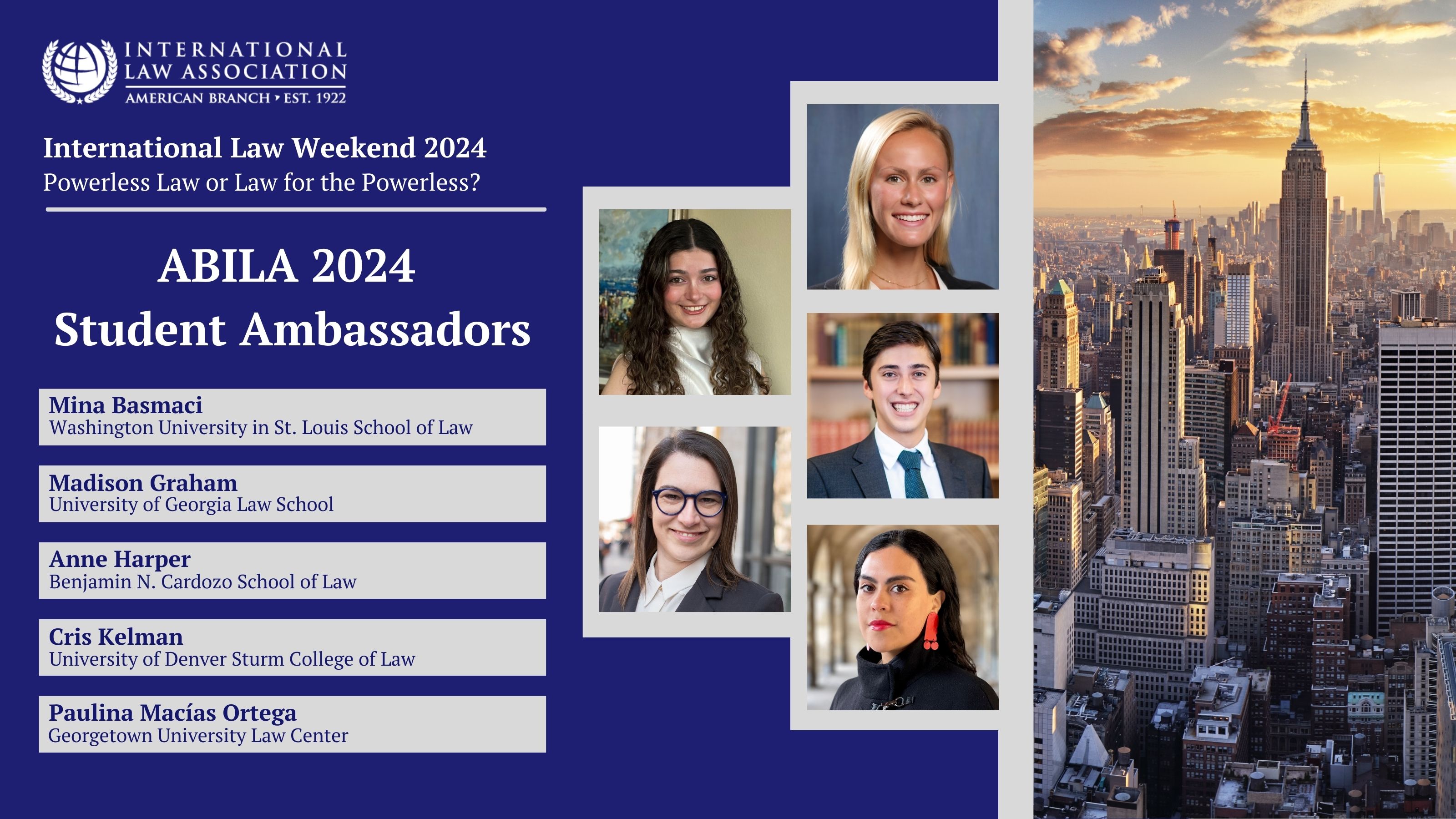 Georgia Law 3L Madison Graham selected as ABILA Ambassador – exchange ...