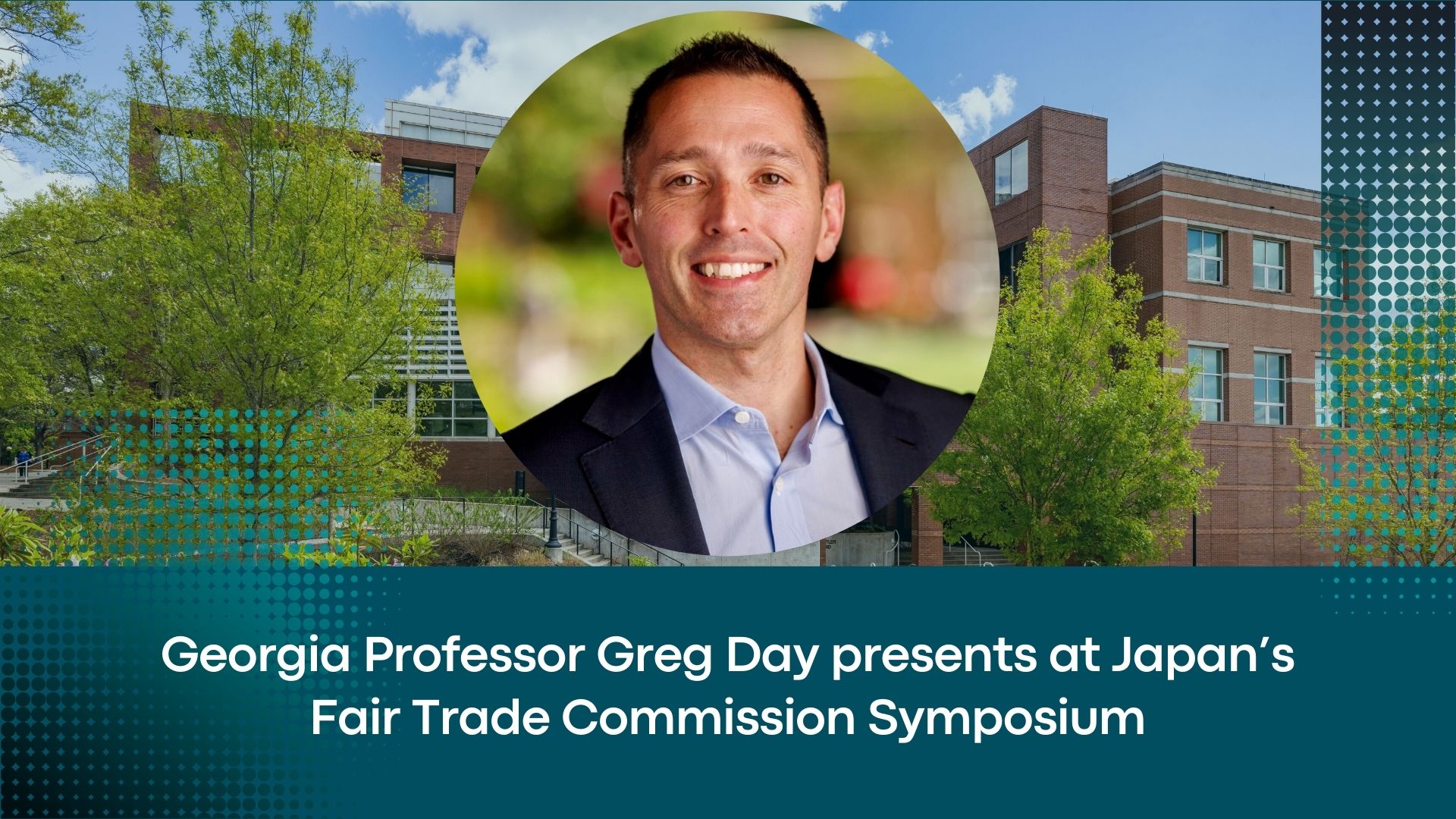 Georgia Professor Greg Day presents at Japan’s Fair Trade Commission ...