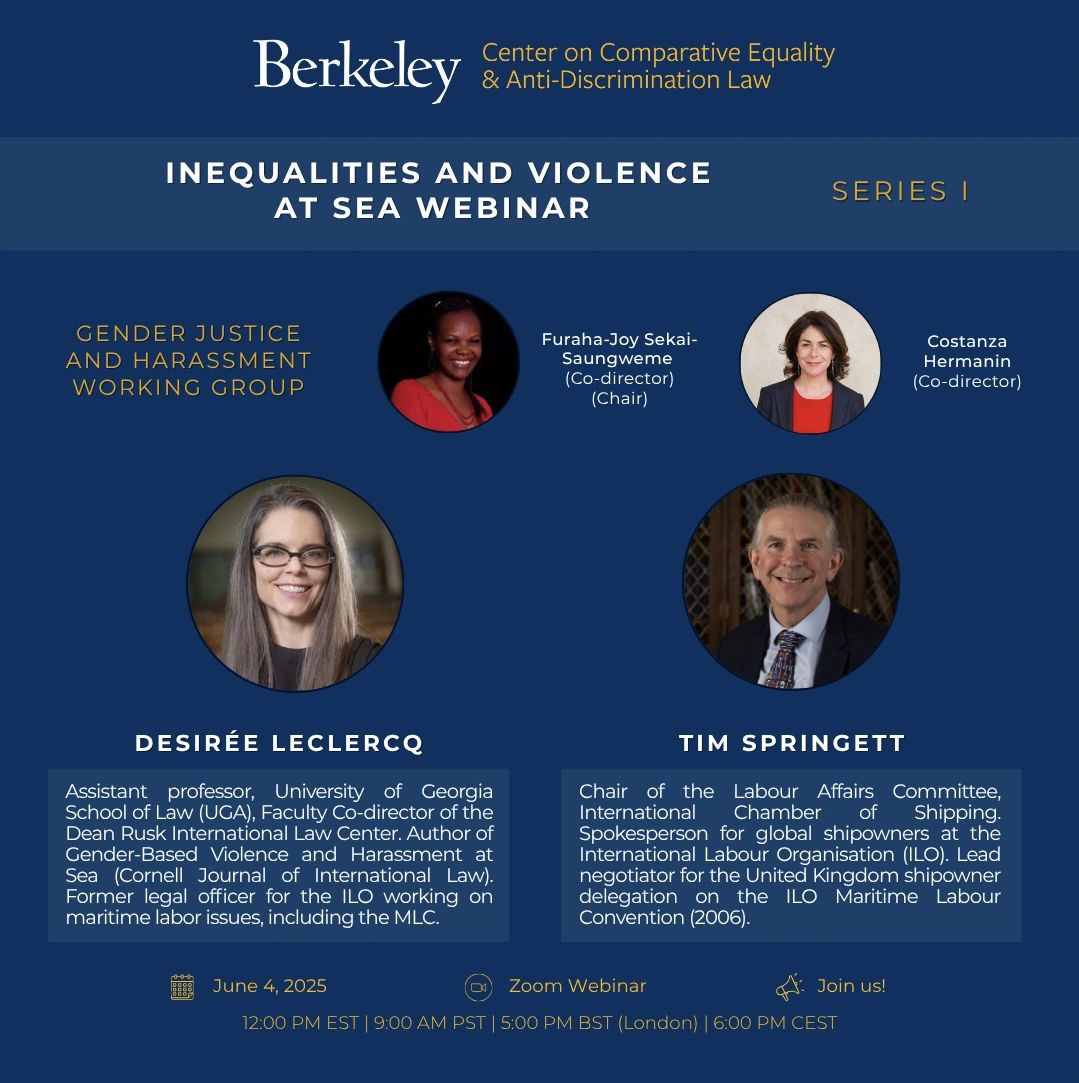 Georgia Law Professor Desirée LeClercq participates in UC Berkeley Law ...