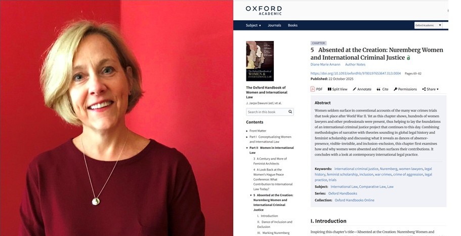 Georgia Law Professor Diane Marie Amann publishes “Nuremberg Women ...